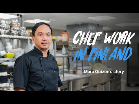 Chef Marc's Story: From the Philippines to Working in Finland as a Chef