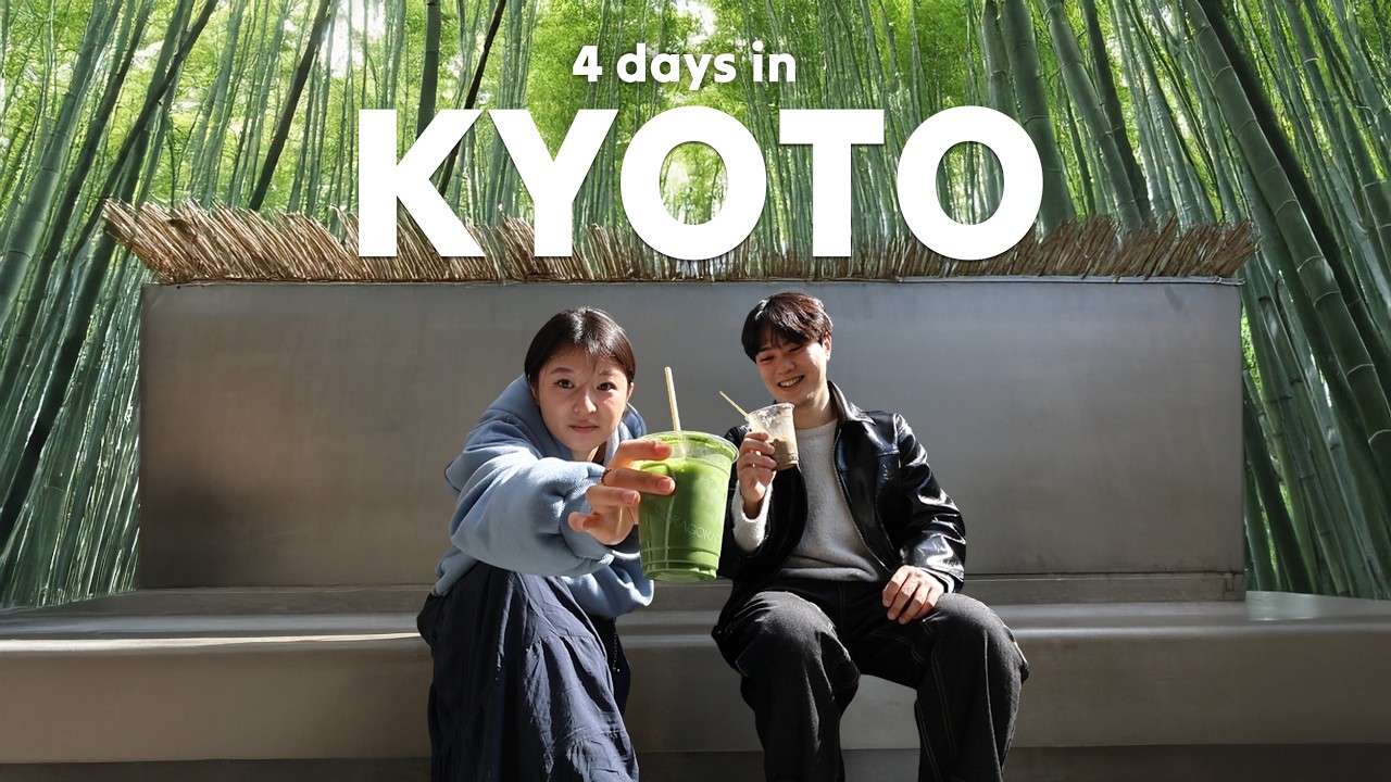 KYOTO VLOG | Visiting viral spots, matcha hunt, failed deer experience, Japanese food, couple travel