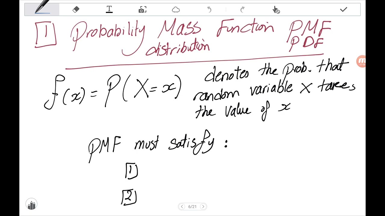 Lecture05 - Discret Random Variable PDF and CDF