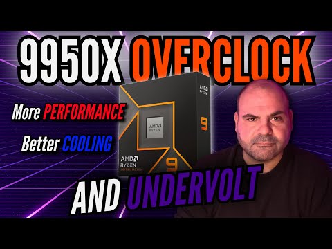 Overclocking & Undervolting The RYZEN 9950X MSI MAG X870E Tomahawk WiFi