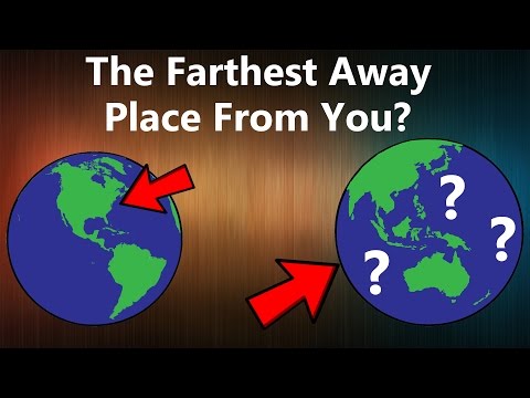 What is On the Exact Opposite Side of the World From You?