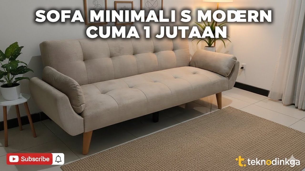 Sofa Minimalis Modern cuma 1 jutaan beli online