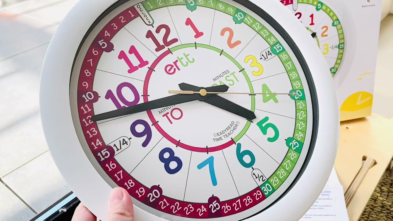 EasyRead 29cm Wall Clock, by EasyRead Time Teacher