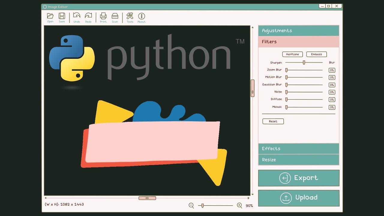 Pyqt5 Text Editor - Python