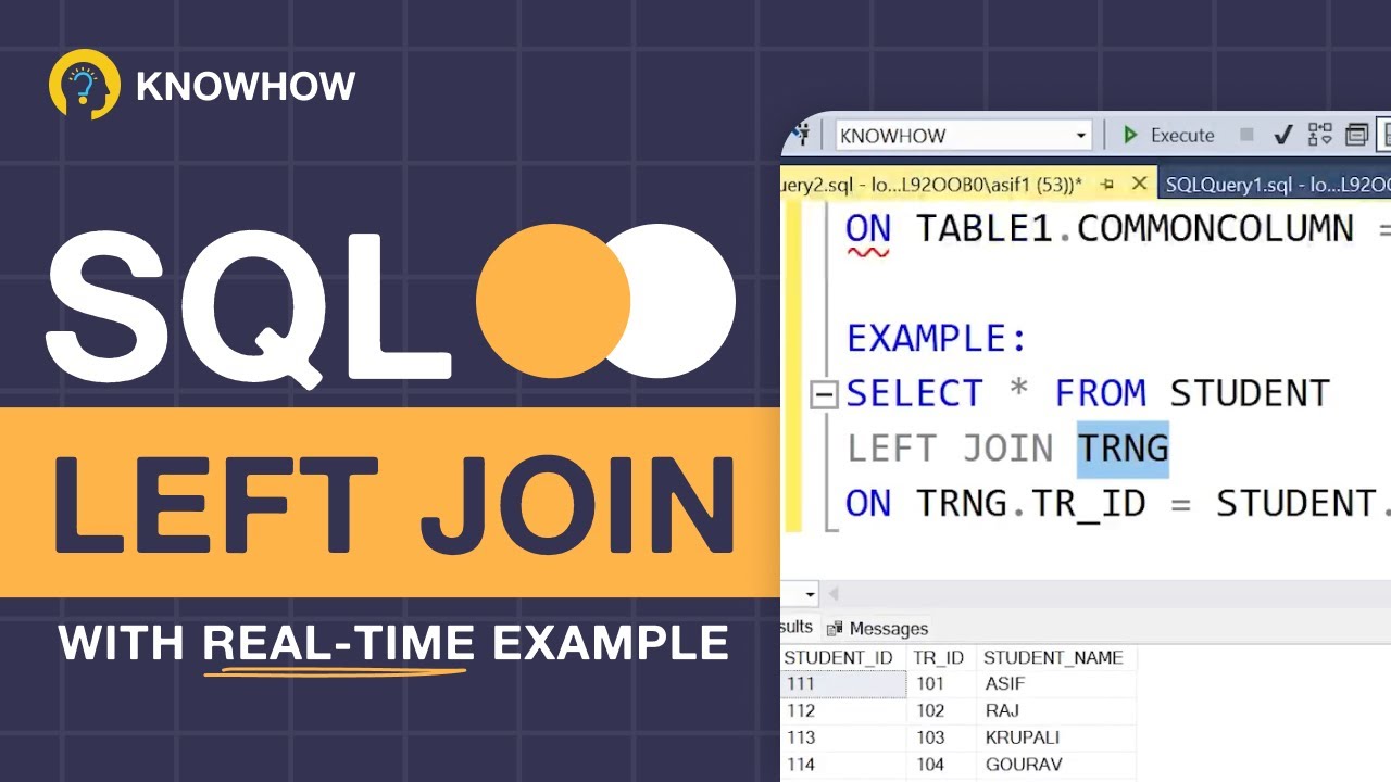 SQL Server Left Join: Practical Examples, Syntax, and Expert Tips