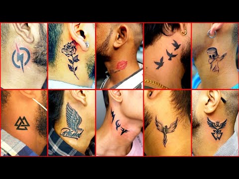 Neck Tattoo Designs For Men. Top Neck Tattoo Designs.Neck Tattoo Ideas. Tattoo Designs. Neck Tattoo