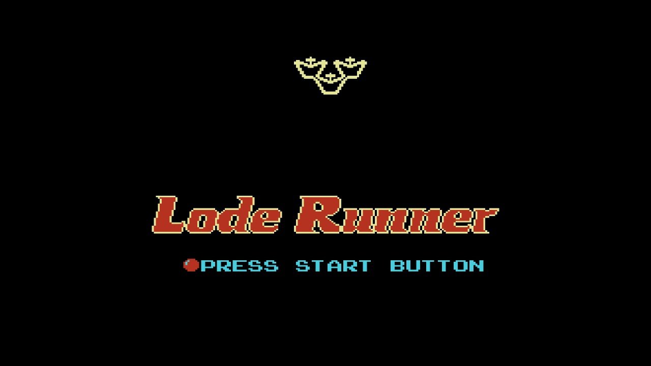 Lode Runner 2 (NES) - Stage 34
