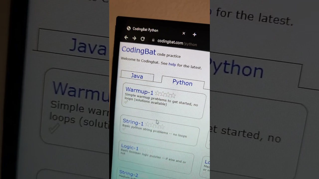3 páginas web para practicar Python - Parte 1