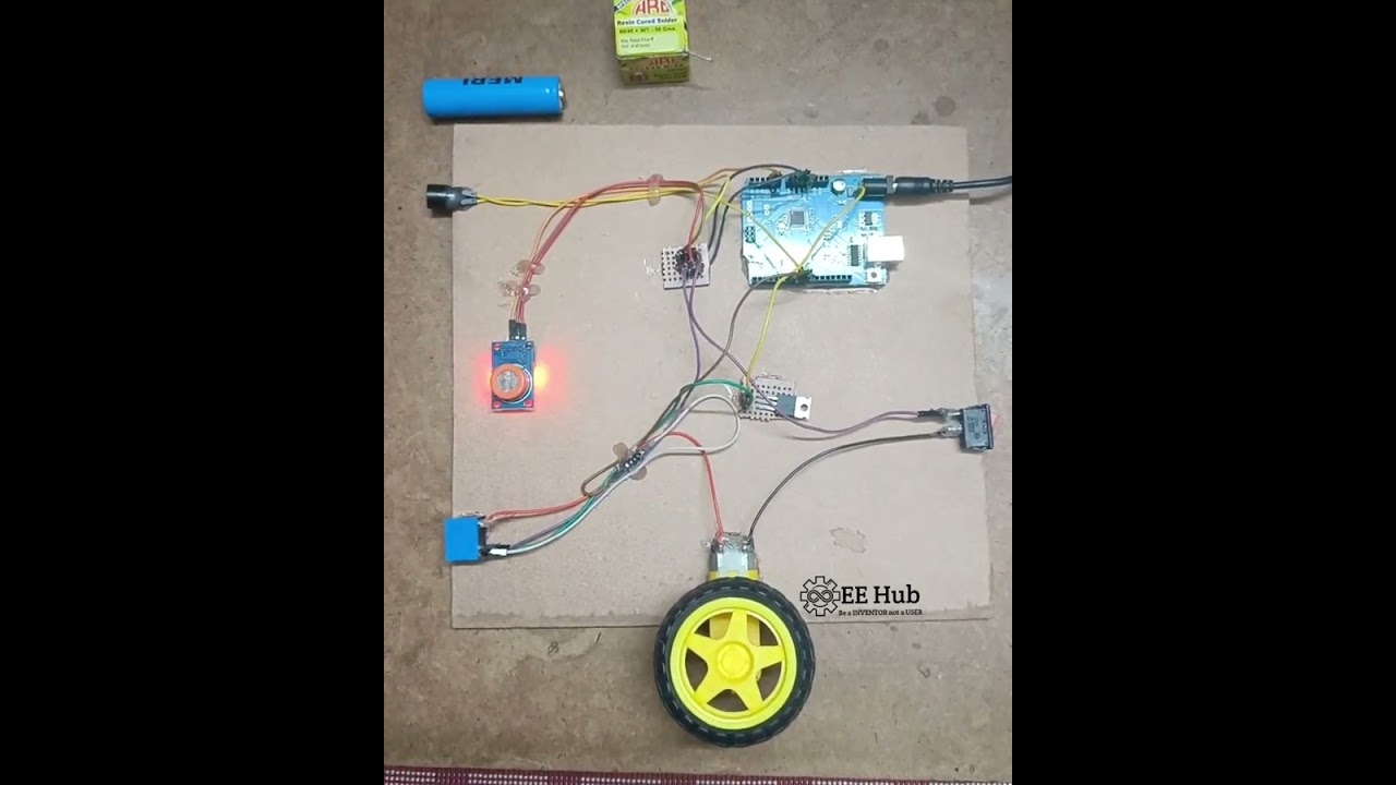 Arduino based Alcohol detection with engine locking system