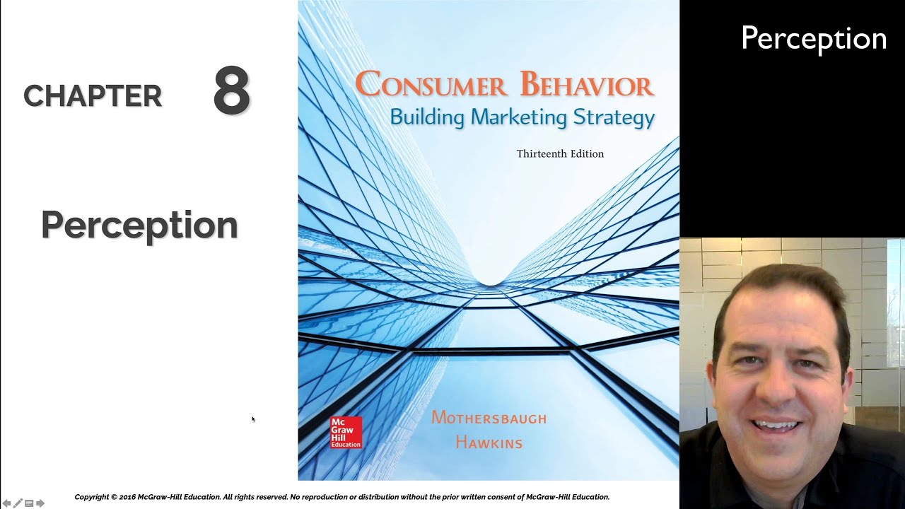 Perception in Consumer Behavior with Dr Greer - Module 7 - Chapter 8
