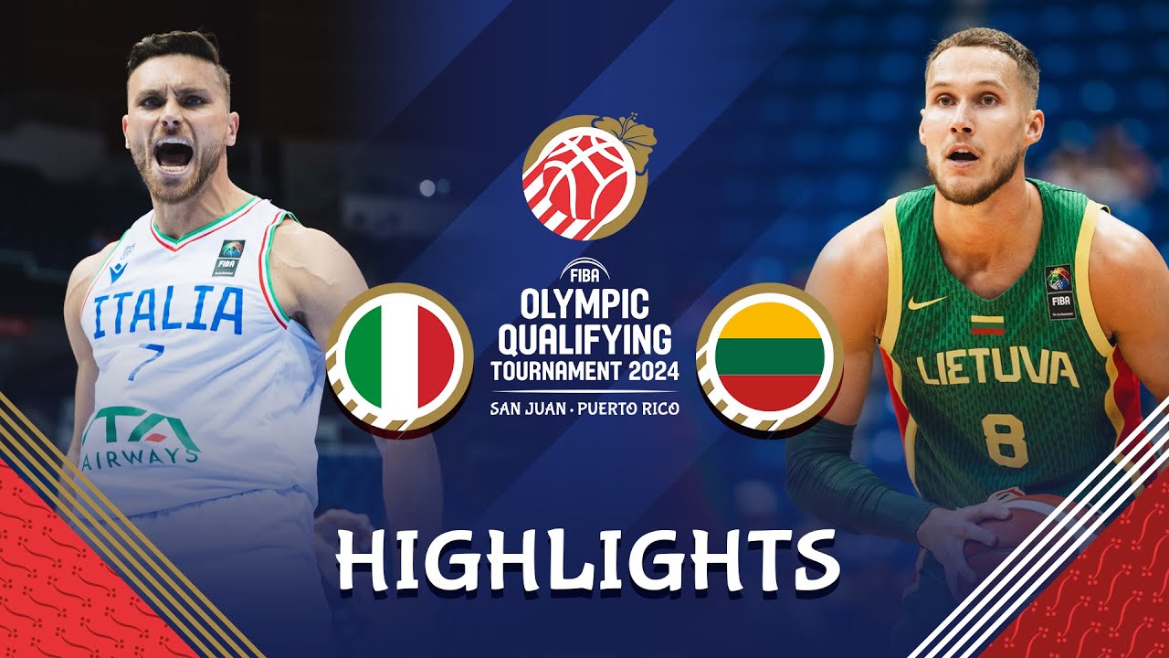 Italy Stats, Games, Results, Rosters, Photos & Videos - FIBA Olympic ...