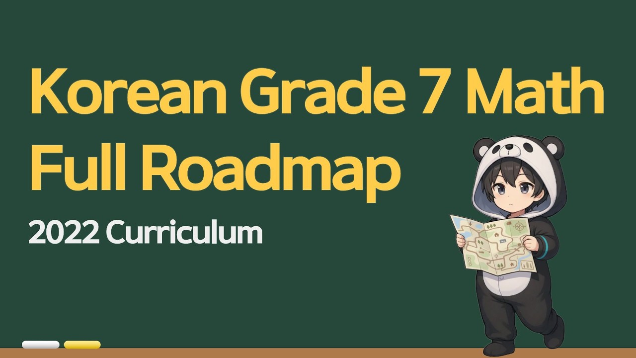 Korean Grade 7 Math Roadmap | 2022 Curriculum Overview