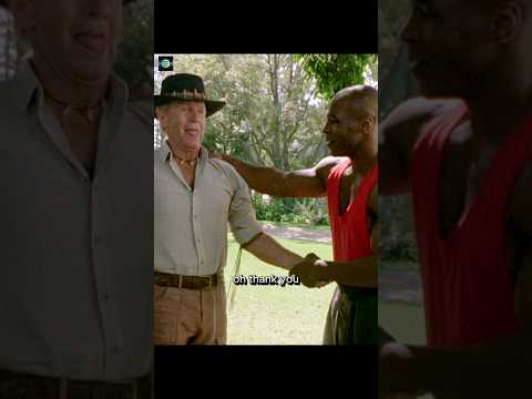 Crocodile Dundee asks Mike Tyson for help - Crocodile Dundee in LA