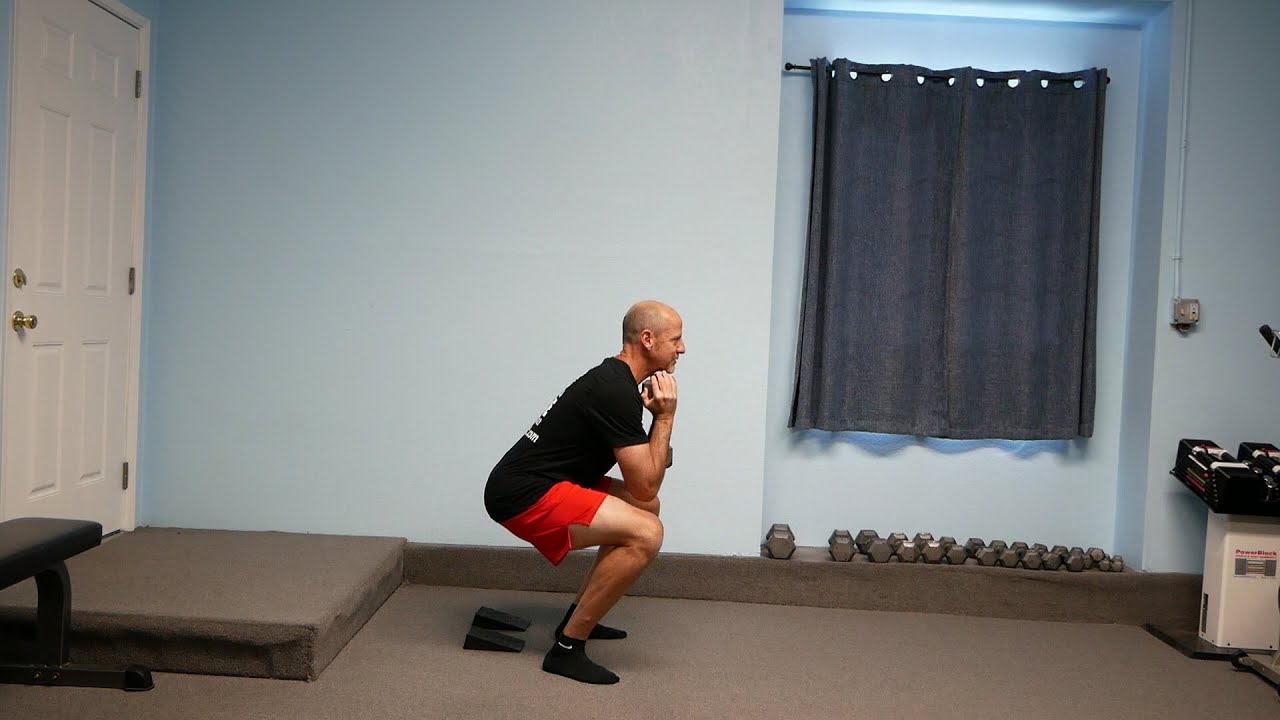 How to do a Goblet squat and progress to bigger squat exercises safely!