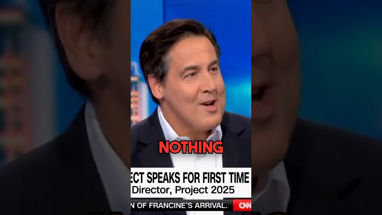 Former Director of Project 2025: Trump has NOTHING to do with Project 2025.