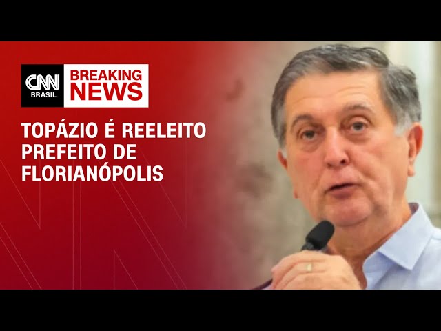 Topázio Neto é reeleito prefeito de Florianópolis no 1º turno | CNN Brasil
