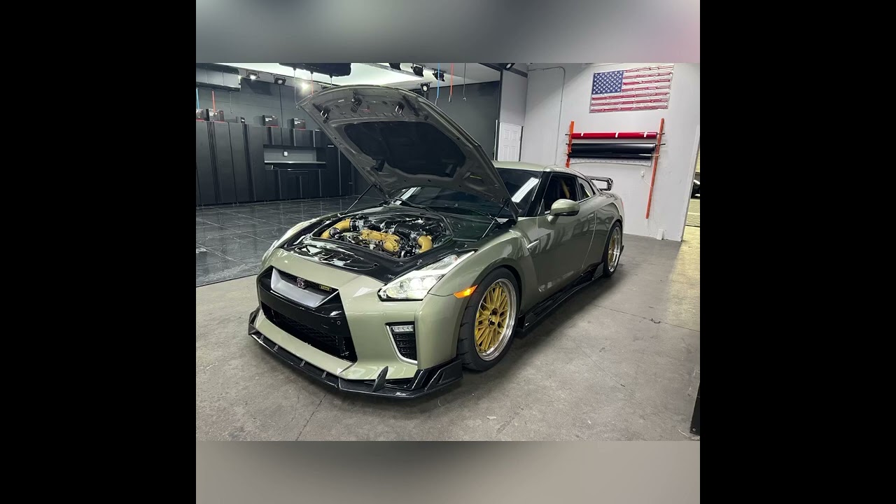 Nissan GTR T-spec Millennium Jade 1 of 1 first custom built T-spec in the world by ​SP Engineering
