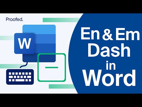 How to Type an En or Em Dash in MS Word for Mac