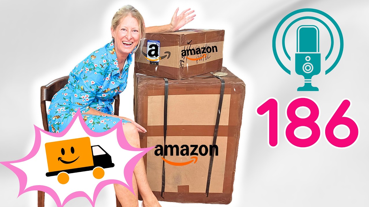 Unboxing Crochet Heaven | Massive Amazon Order Reveal | Podcast 186