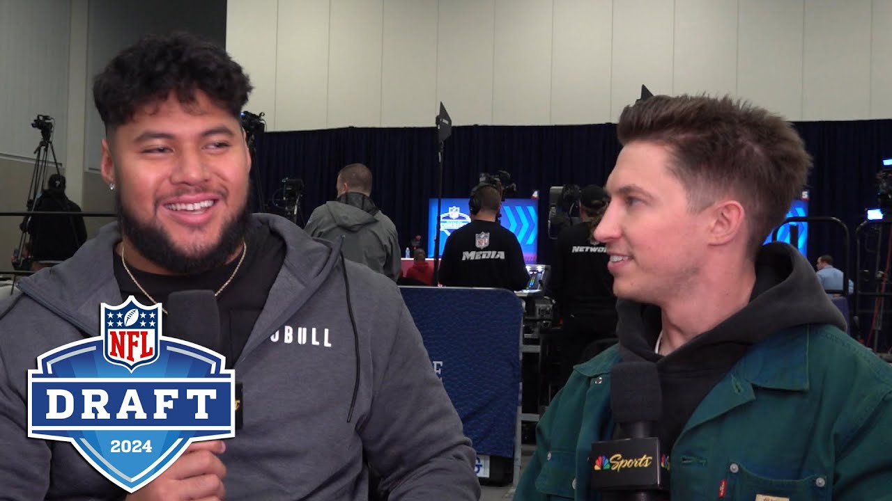 Washington's Troy Fautanu brings 'violent mindset' to offensive line | NFL on NBC