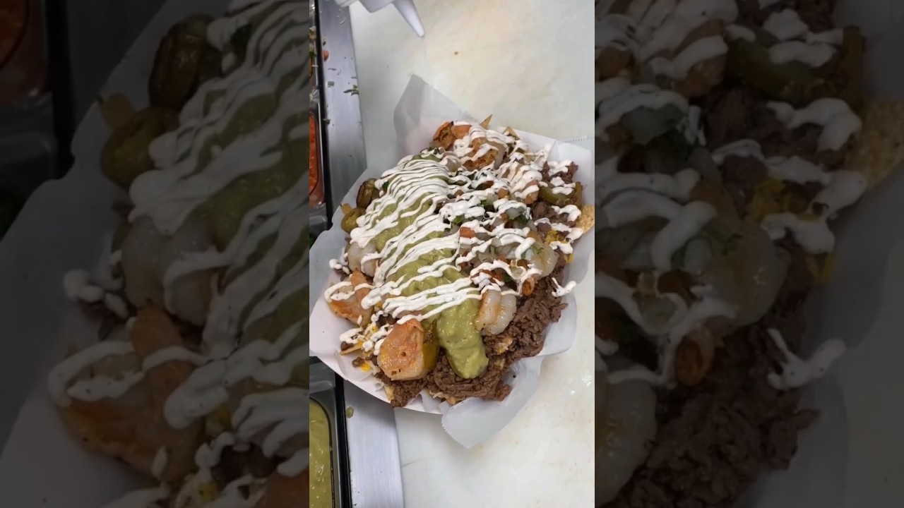 Surf & Turf Nachos #surfandturf #nachos #food