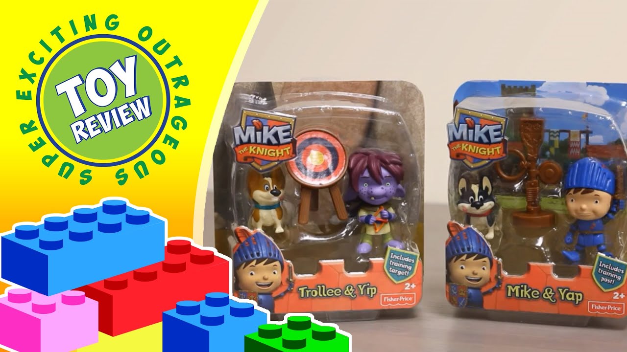 Mike the Knight with Yap and Trollie with Yip Fisher Price - Toy Review