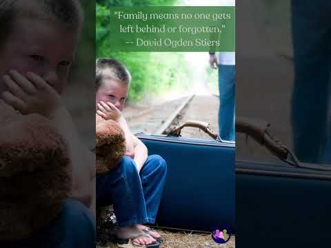 "Family means no one gets left behind or forgotten." -- David Ogden Stiers