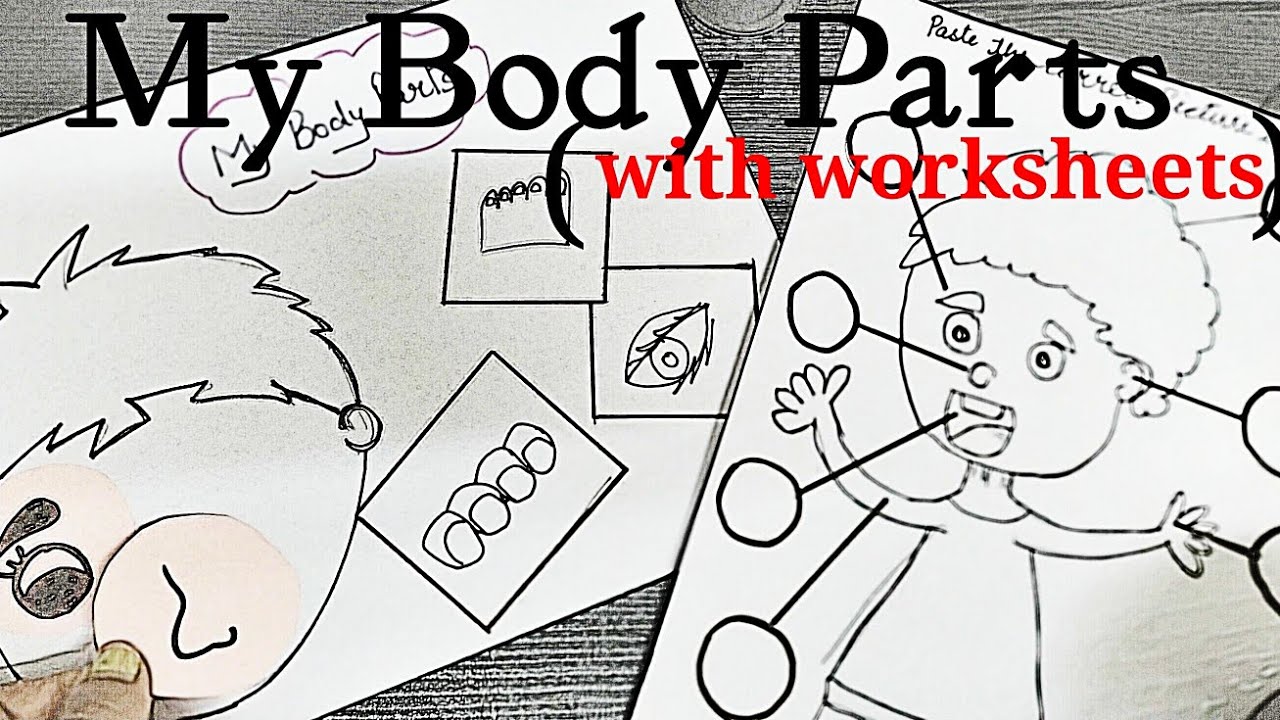 #BodyParts #kindergarten #kindergartenactivities #worksheets