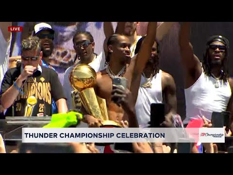 The FULL Oklahoma City Thunder 2025 Champions Parade!