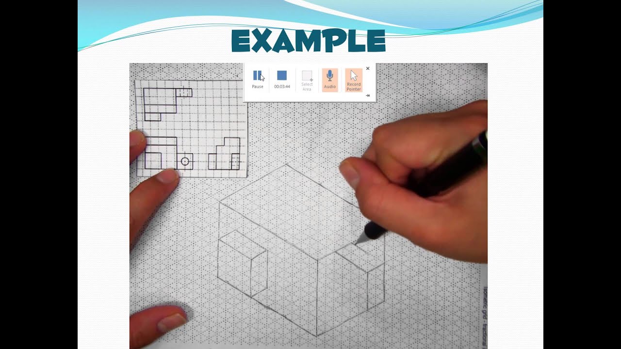 Multiview to Isometric Drawings