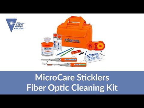 MicroCare Sticklers Fiber Optic Cleaning Kit - Available from Fiber Optic Center