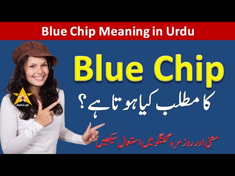 Blue Chip Meaning In Urdu/Hindi | Blue Chip Ka Matlab Kya Hota Hai? | Stock Market Vocabulary