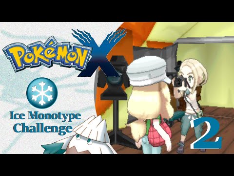 Pokemon X Ice Monotype (Ep. 2: Santalune City Gym)