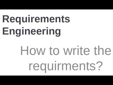 Requirement Engineering: Writing Software requirement specification (SRS) document.