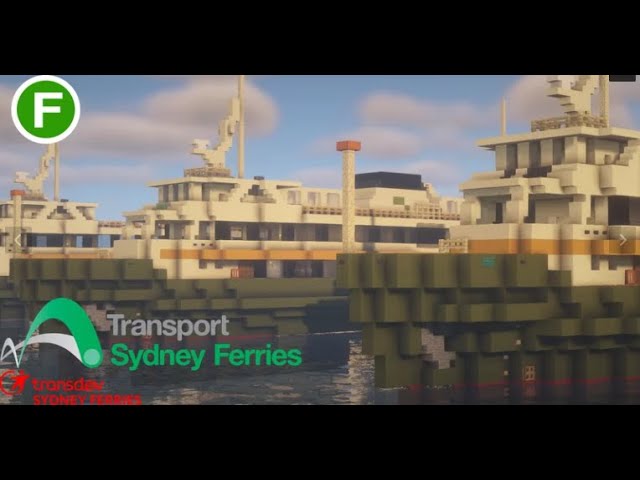 Sydney Ferries Fleet pack | Version 1.0 Minecraft Map