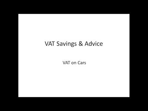 Can you claim VAT on Cars?