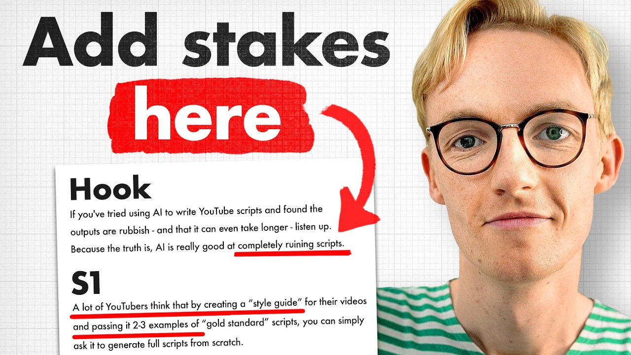 The Easiest Scriptwriting FIX For Educational YouTubers