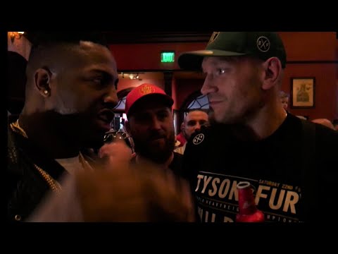 Watch as Tyson Fury’s after party is crashed by Dillian Whyte’s brother ...