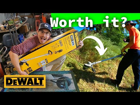 Is a 20v DeWalt String Trimmer WORTH IT? | Garage Story