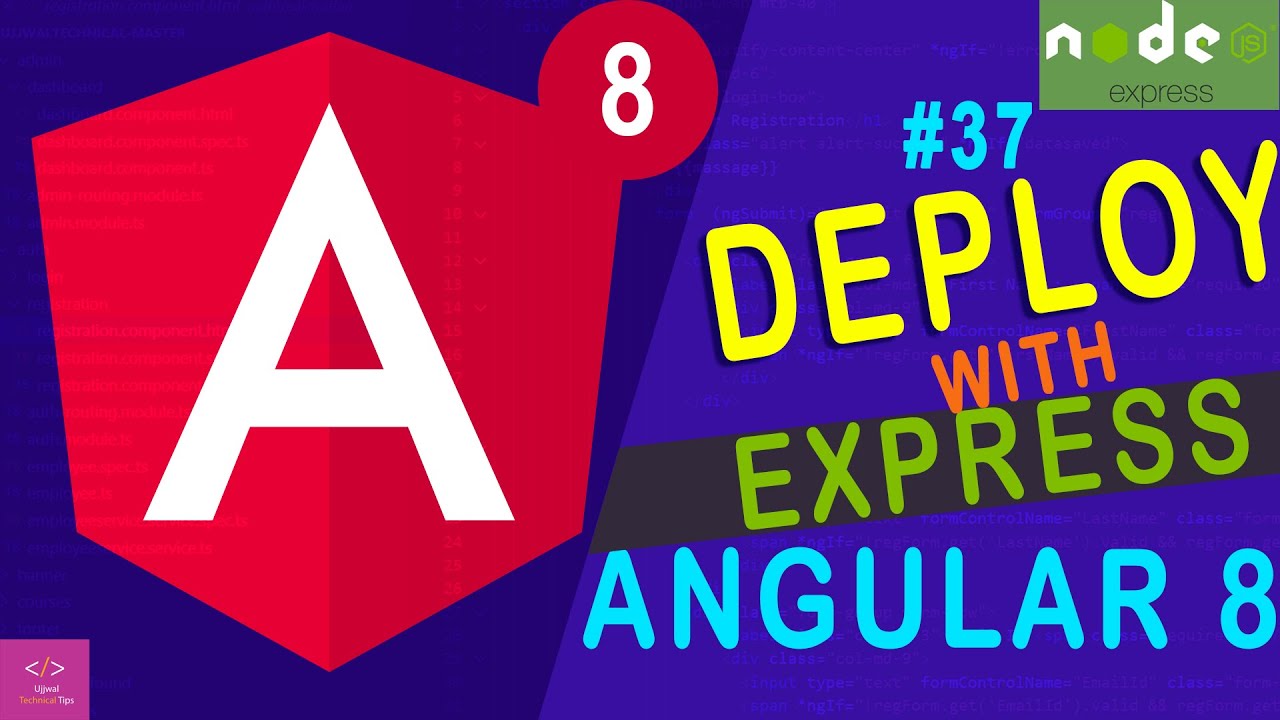 Deploy Angular 8 app with Express | How to Deploy Angular Application on Express | Express Server