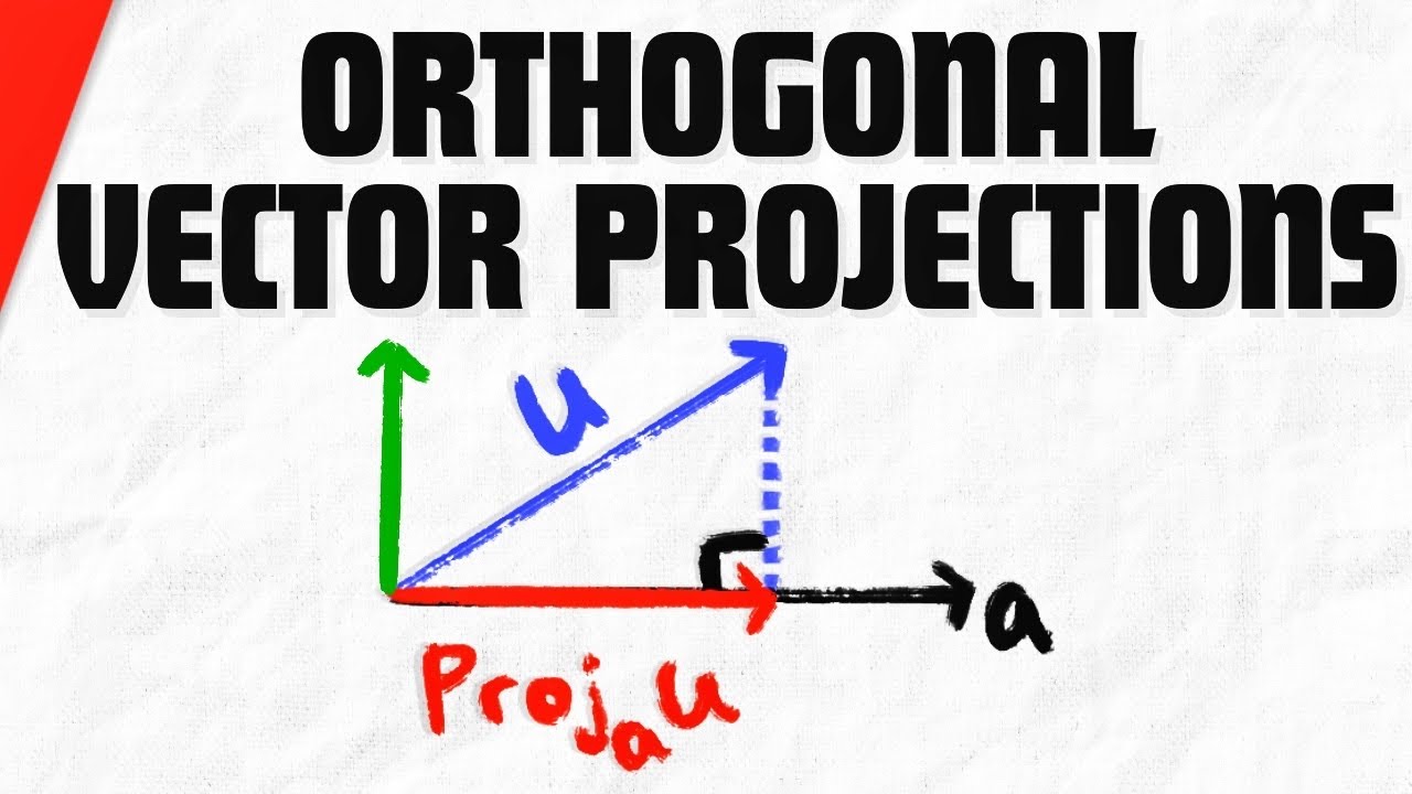 Orthogonal Projection of Vectors | Linear Algebra