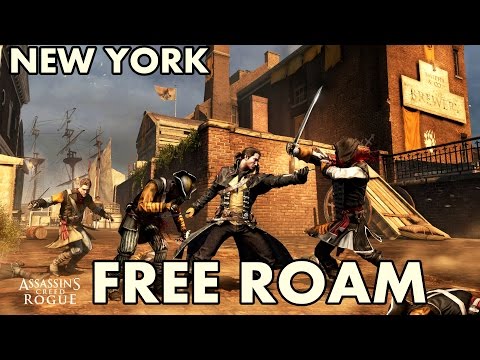 Assassin's Creed Rogue PC New York Free Roam GAMEPLAY - Lets Play ...