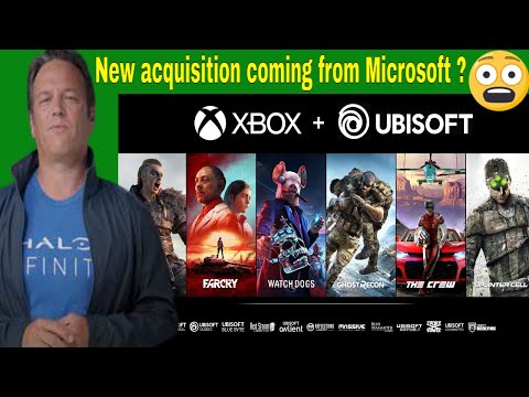 Microsoft could possibly acquire Ubisoft since the company is looking to be bought