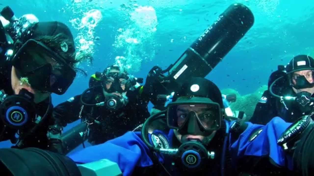 GUE DPV course Experience dive