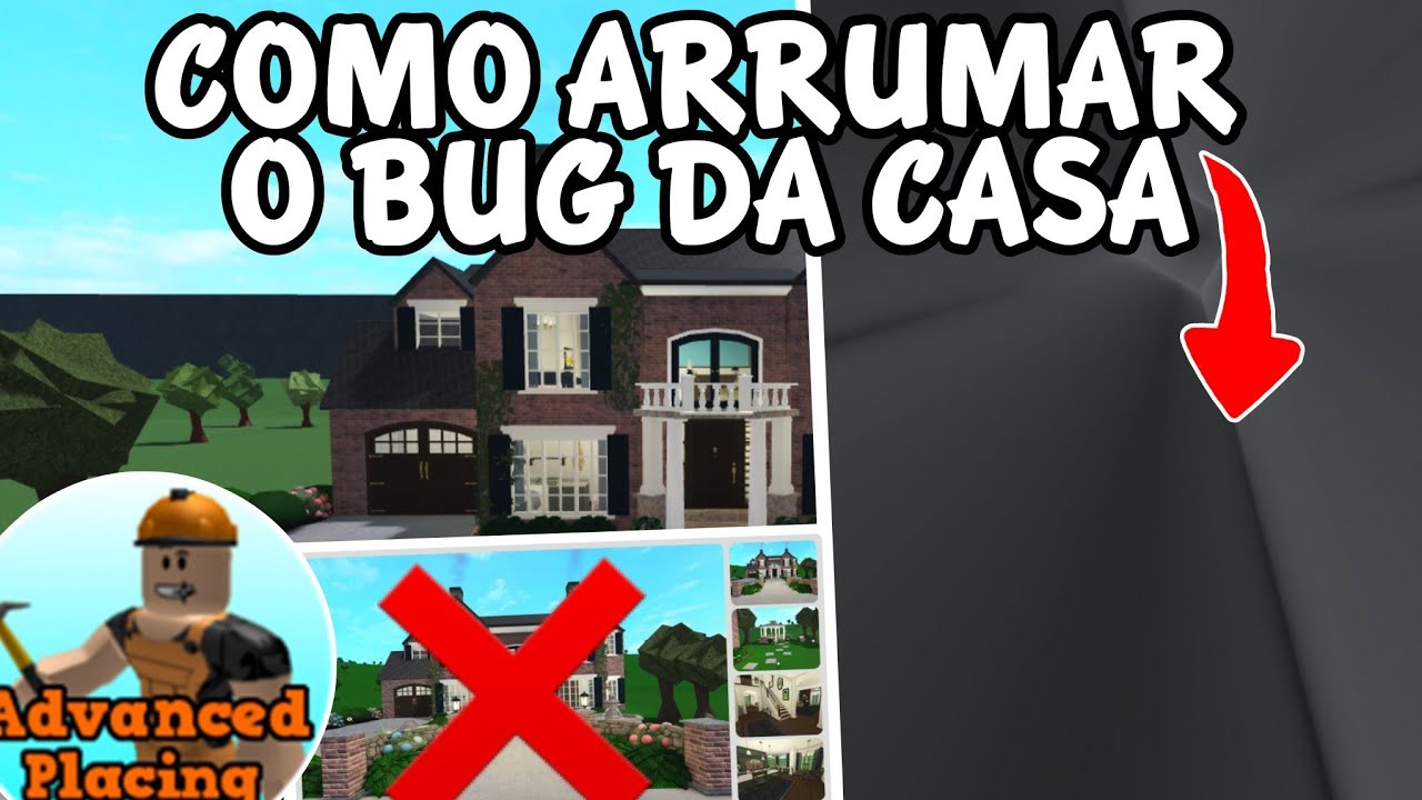 COMO ARRUMAR O BUG DA CASA PRÉ-CONSTRUÍDA NO BLOXBURG - ROBLOX