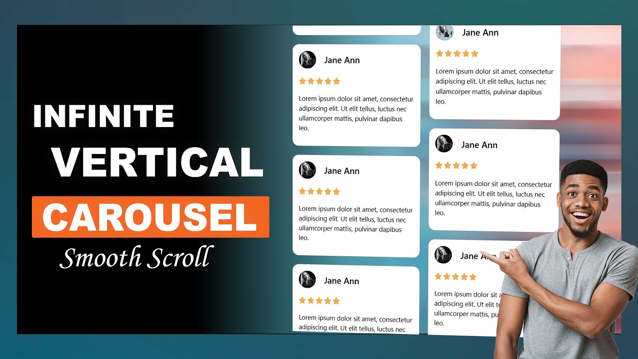 Smooth Infinite Vertical Carousel Effect with Elementor | CSS Tips and Tricks