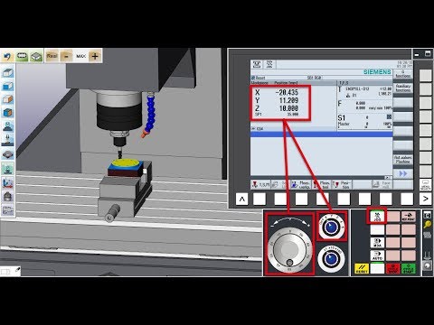 شرح Mode JOG and Hand wheel for CNC Mill معتمد - منصة معارف