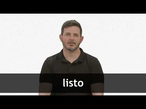 English Translation of “LISTO” | Collins Spanish-English Dictionary