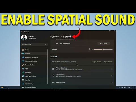 How To Turn on Spatial Sound In Windows 11 - Quick Fix