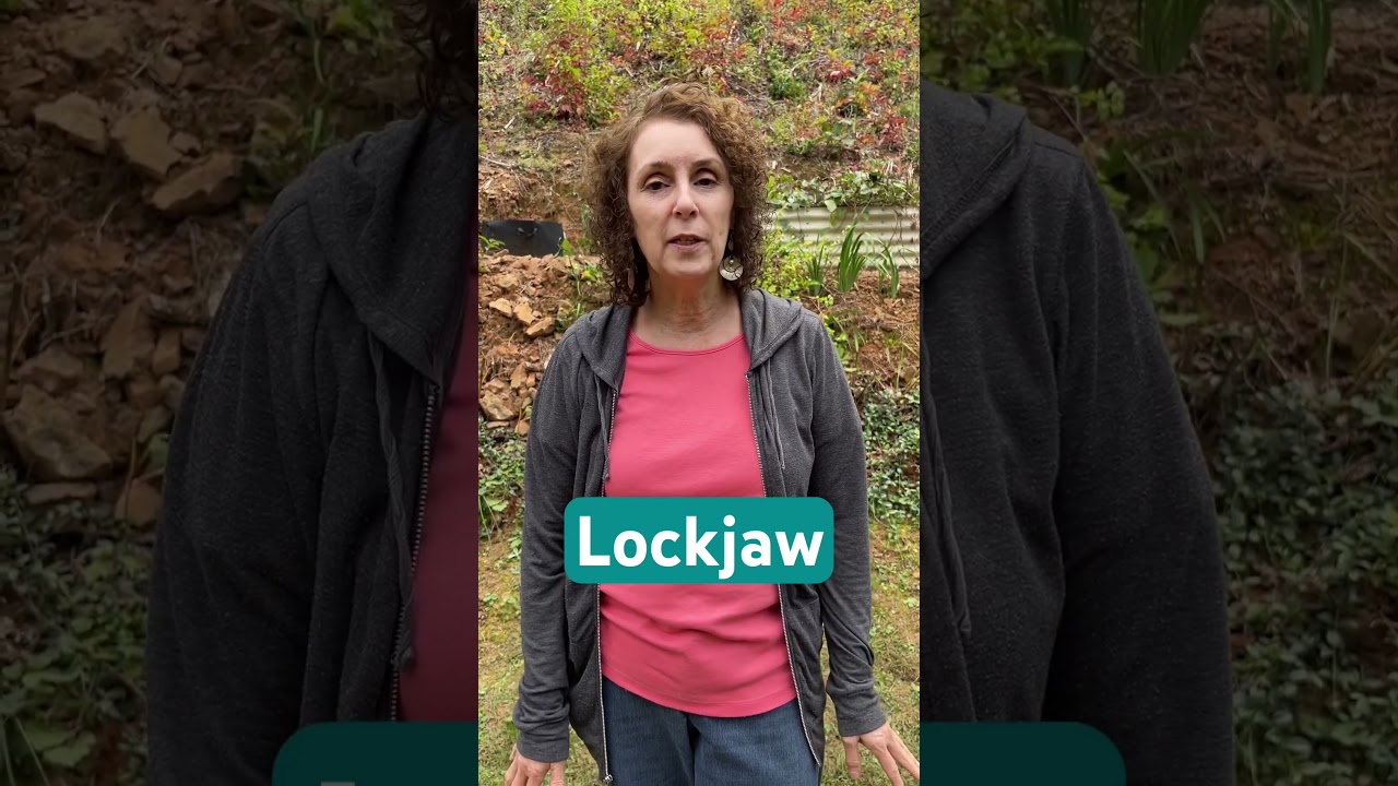 Lockjaw = tetanus #celebratingappalachia